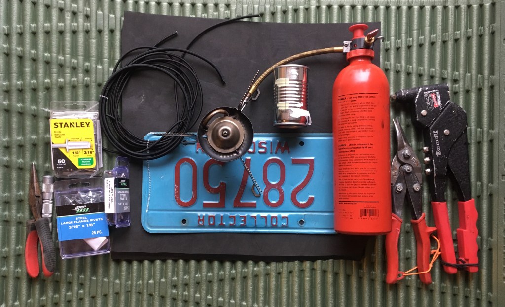 DIY: Stove Base for Wisperlite International – Kitchi-Gami